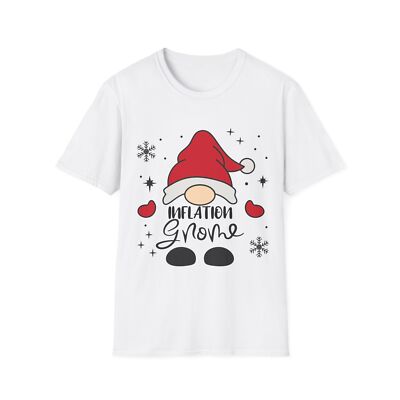 Inflation Gnome Christmas Tee - Holiday Cheer Shirt | eBay UK
