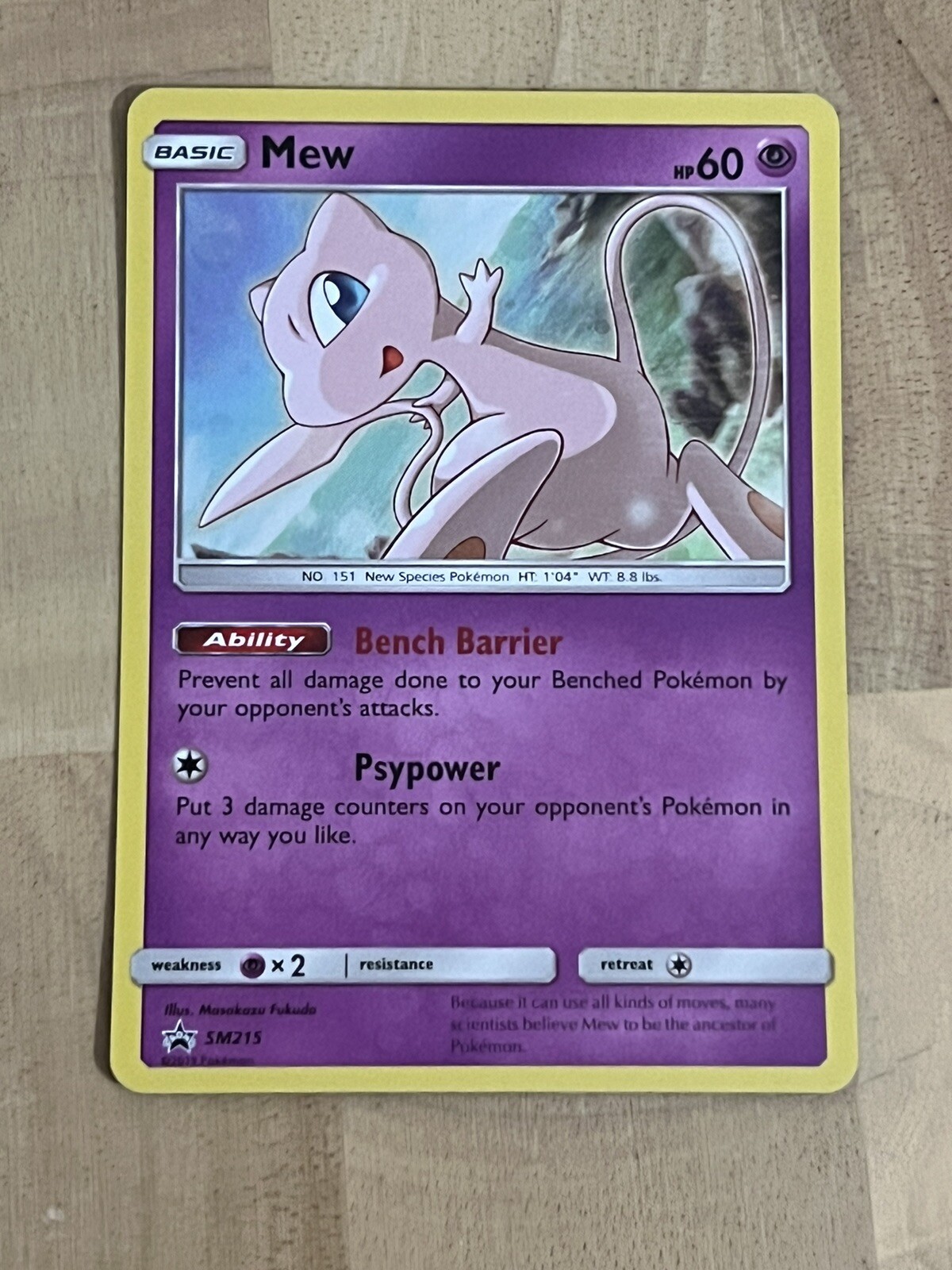 Pokémon TCG Mew SM Black Star Promo SM215 Holo Promo NM | eBay