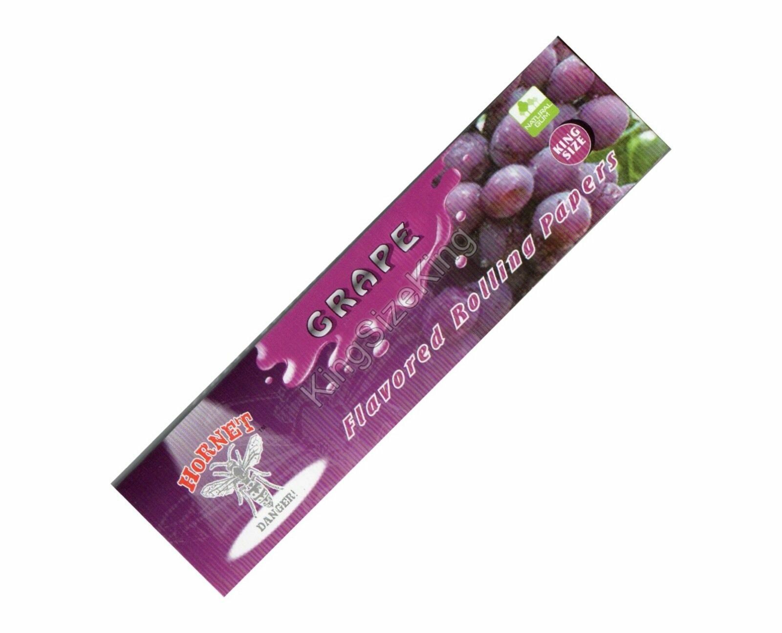 HORNET FLAVOURED PAPERS KING SIZE SLIM CIGARETTE ROLLING RIZLA PAPER ...
