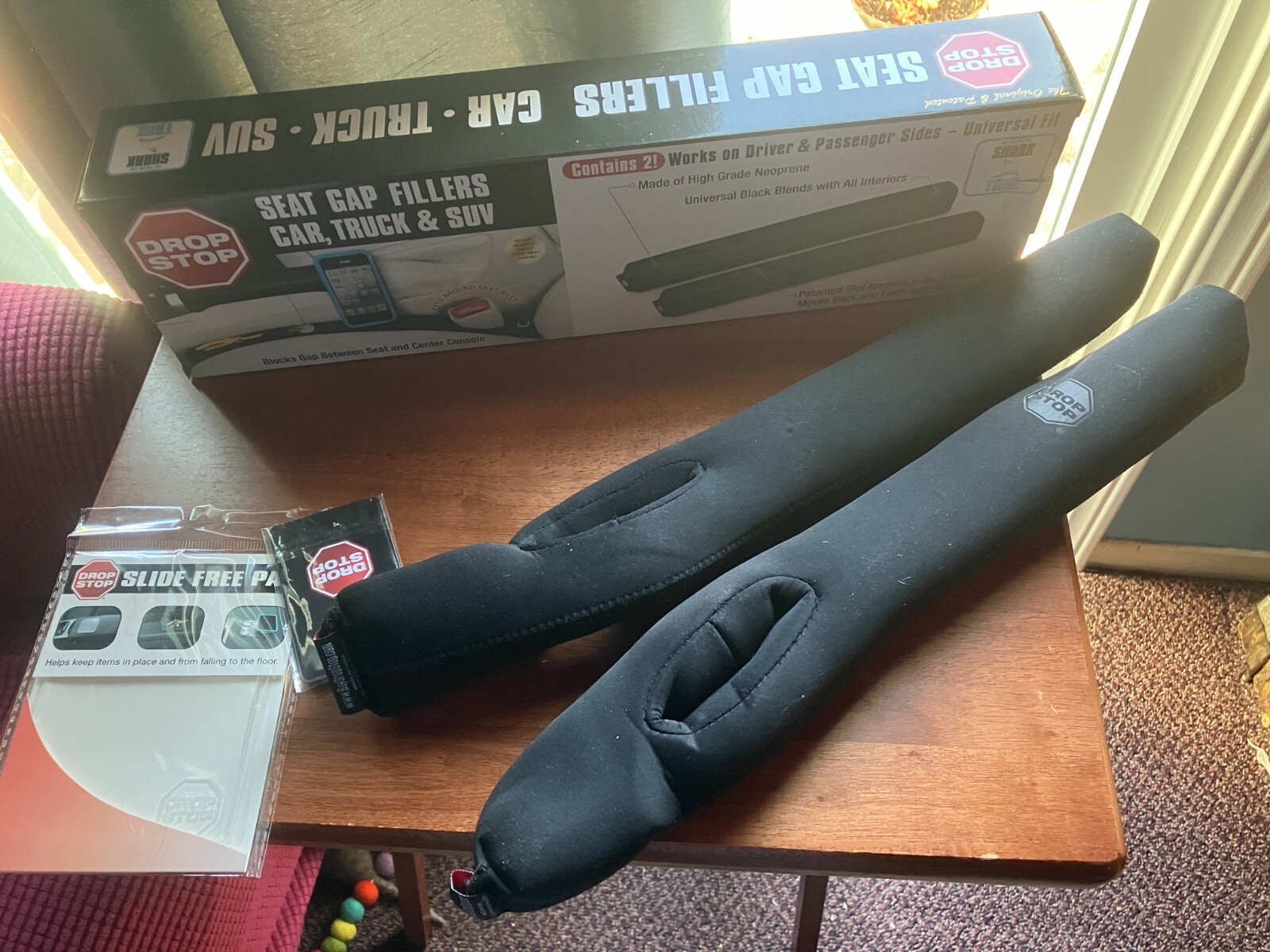 Drop Stop - The Original Patented Car Seat Gap Filler (Shark Tank ...