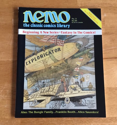 Nemo The Classic Comics Library Magazine #5 February 1984 Fantagraphics ...