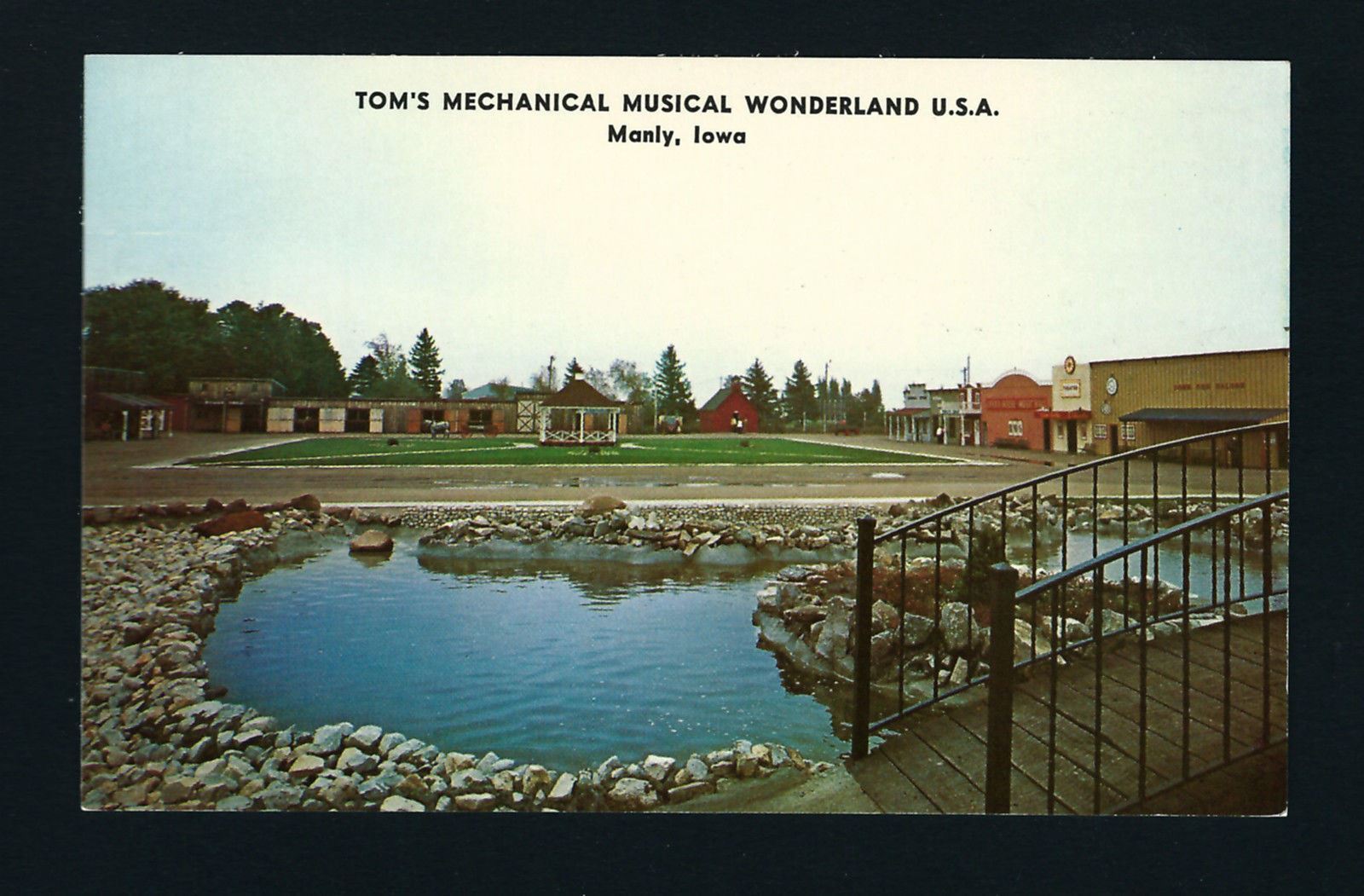 Manly Iowa IA 1960s Tom's Mechanical Musical Wonderland USA ...