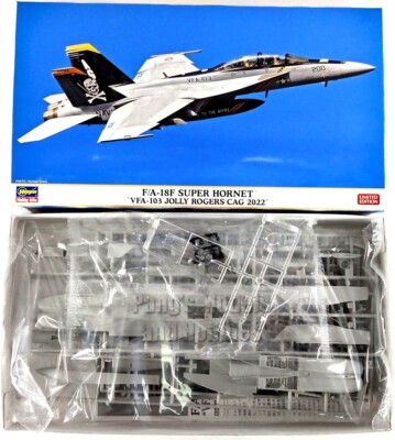 F/A-18F F-18F Super Hornet VFA-103 Jolly Rogers 1/72 Scale Model Kit ...