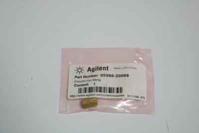 Agilent 05988-20066 Column Nut Fitting | eBay