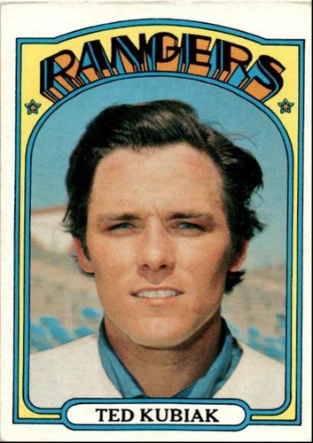1972 Topps Ted Kubiak b Texas Rangers #23 | eBay