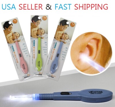USA SELLER LED Light Ear Pick Wax Removal [Made In Korea] Ear Spoon ...