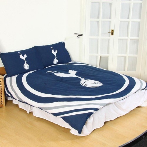 Tottenham Hotspur Double Duvet Cover and Pillowcase Set Pulse Official ...