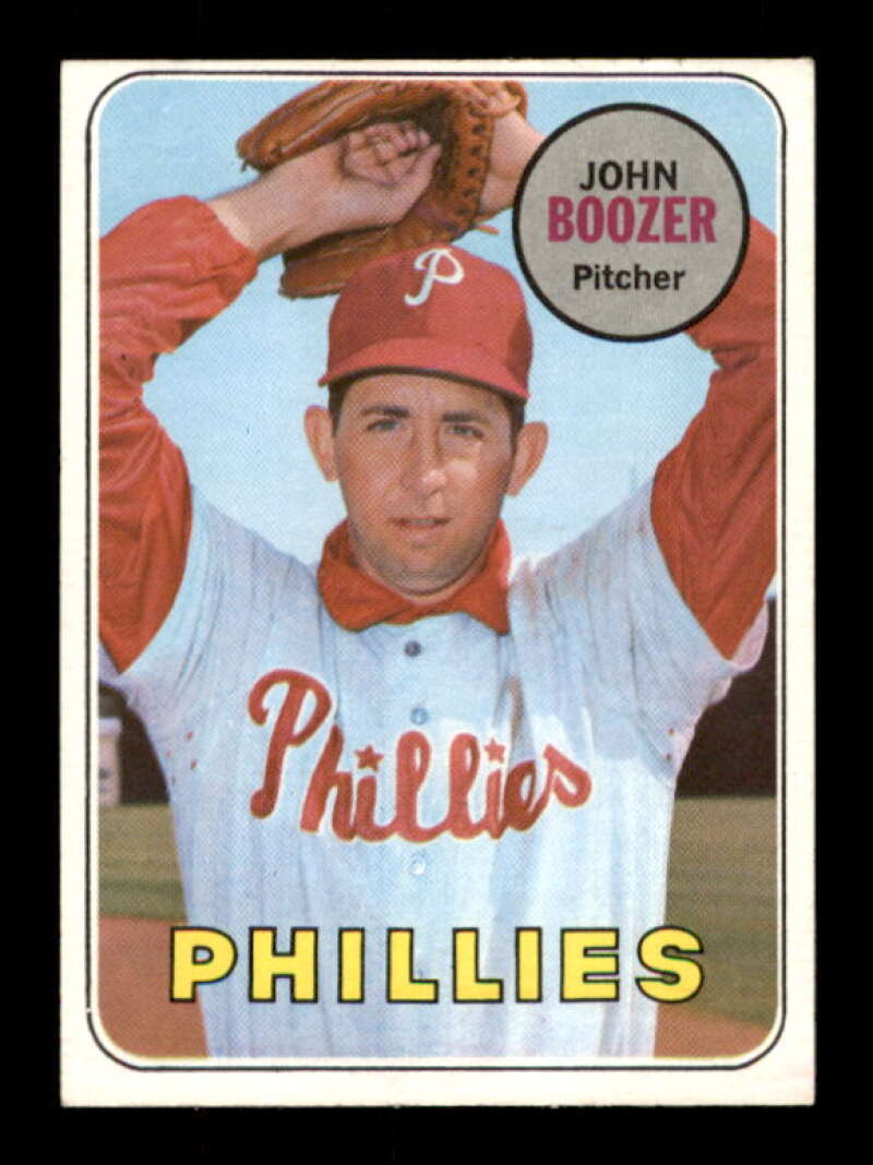 1969 Topps #599 John Boozer VGEX Phillies 562928 | eBay