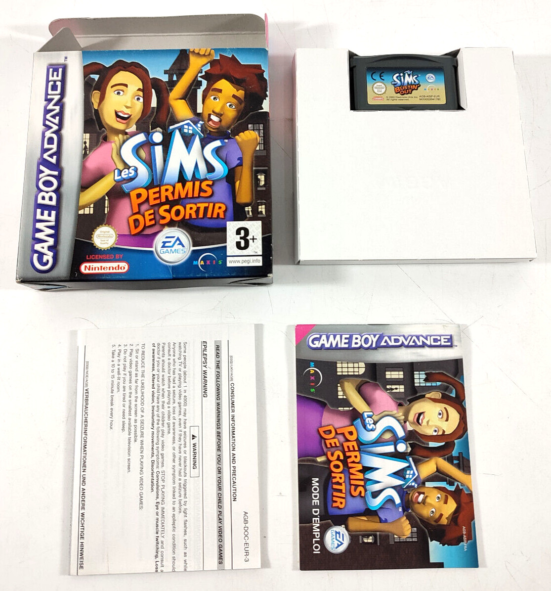 Sims Game Boy Advance - Prix - Photo - Présentation