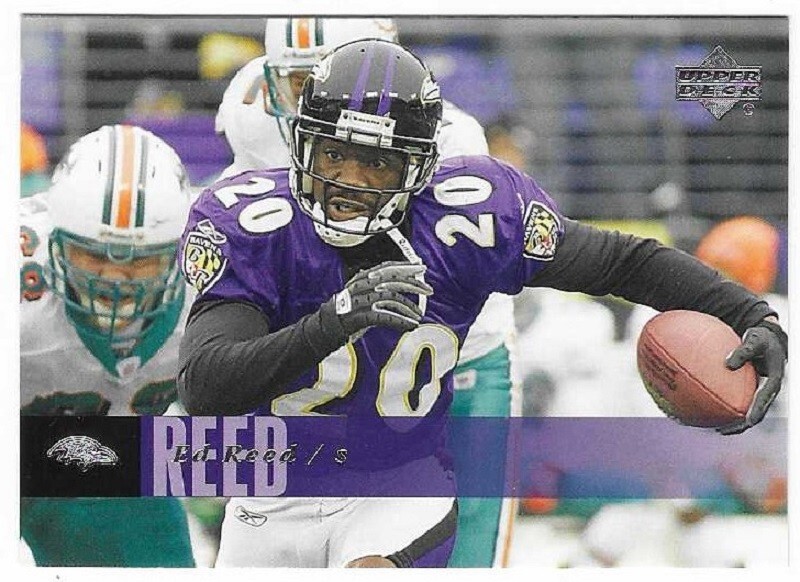 ED REED 2006 Upper Deck Football # 18 Baltimore Ravens HOF NM - MT | eBay
