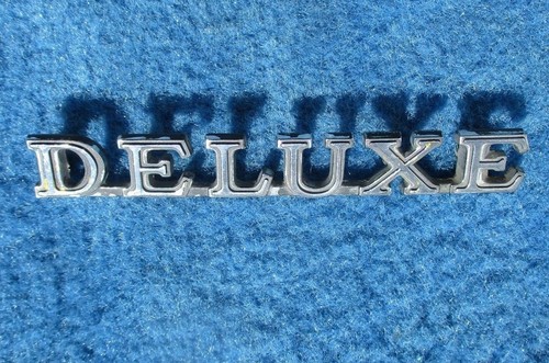 1968 Buick Special or Skylark DELUXE Script Ornament Original GM ...