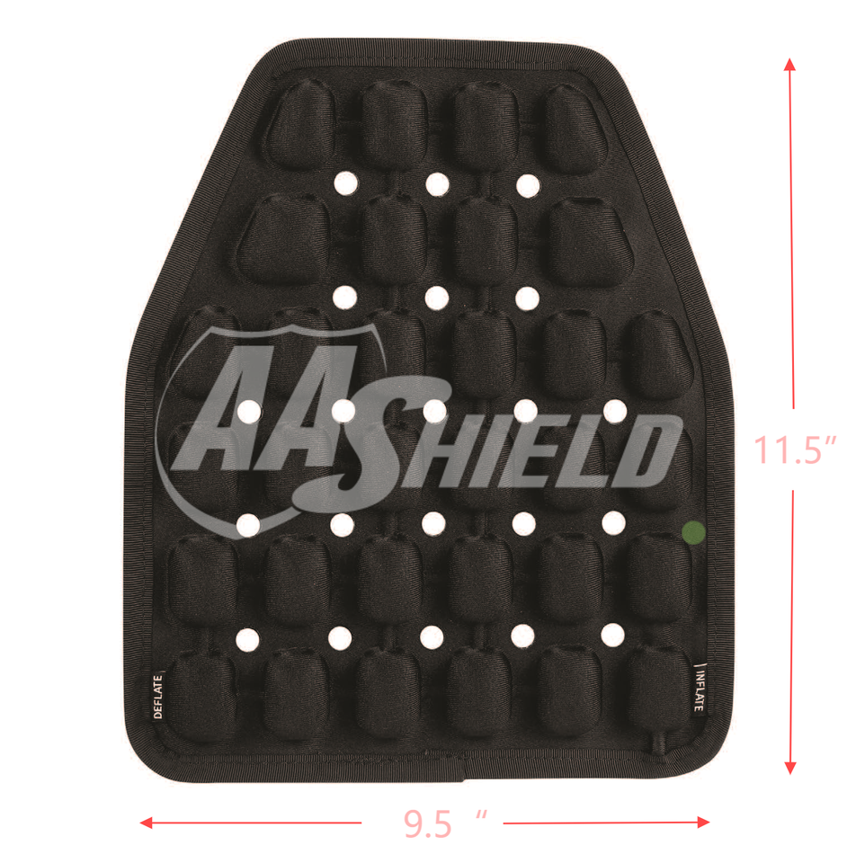 AA Shield Tactical Inflatable Armor Vent Cooling Trauma Pad for Plate ...