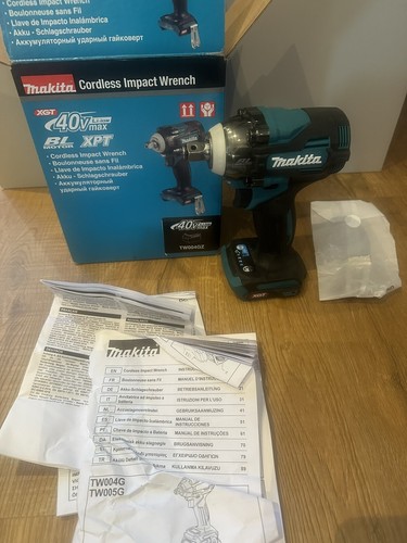 Makita Tw004G 1/2” Impact Wrench 40V | eBay UK