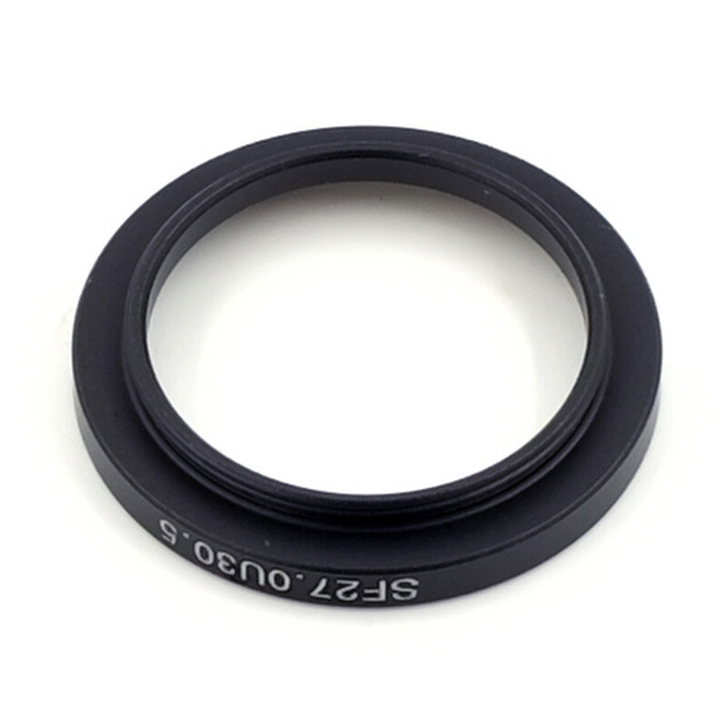 27-30.5 Step Up Filter Ring 27mm x0.5 Male to 30.5mm x0.5 Female ...