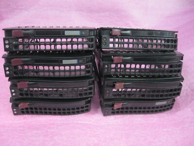 Lot 8 of Supermicro Tray 3.5" HARD DRIVE Supermicro 3.5" drive tray ...
