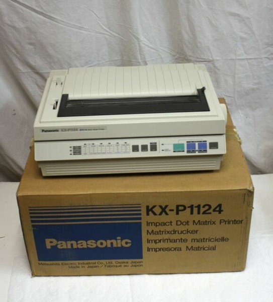 Panasonic Kx-p1124 24 Pin Multi Mode Dot Matrix Printer for sale online ...