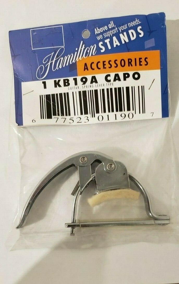 Hamilton Kb19a Fast Action Guitar Capo for sale online | eBay