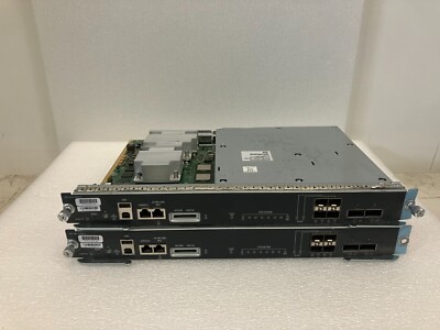 Qty 2 Cisco WS-X45-SUP9-E Catalyst 4500-E Series Supervisor Engine 9-E ...