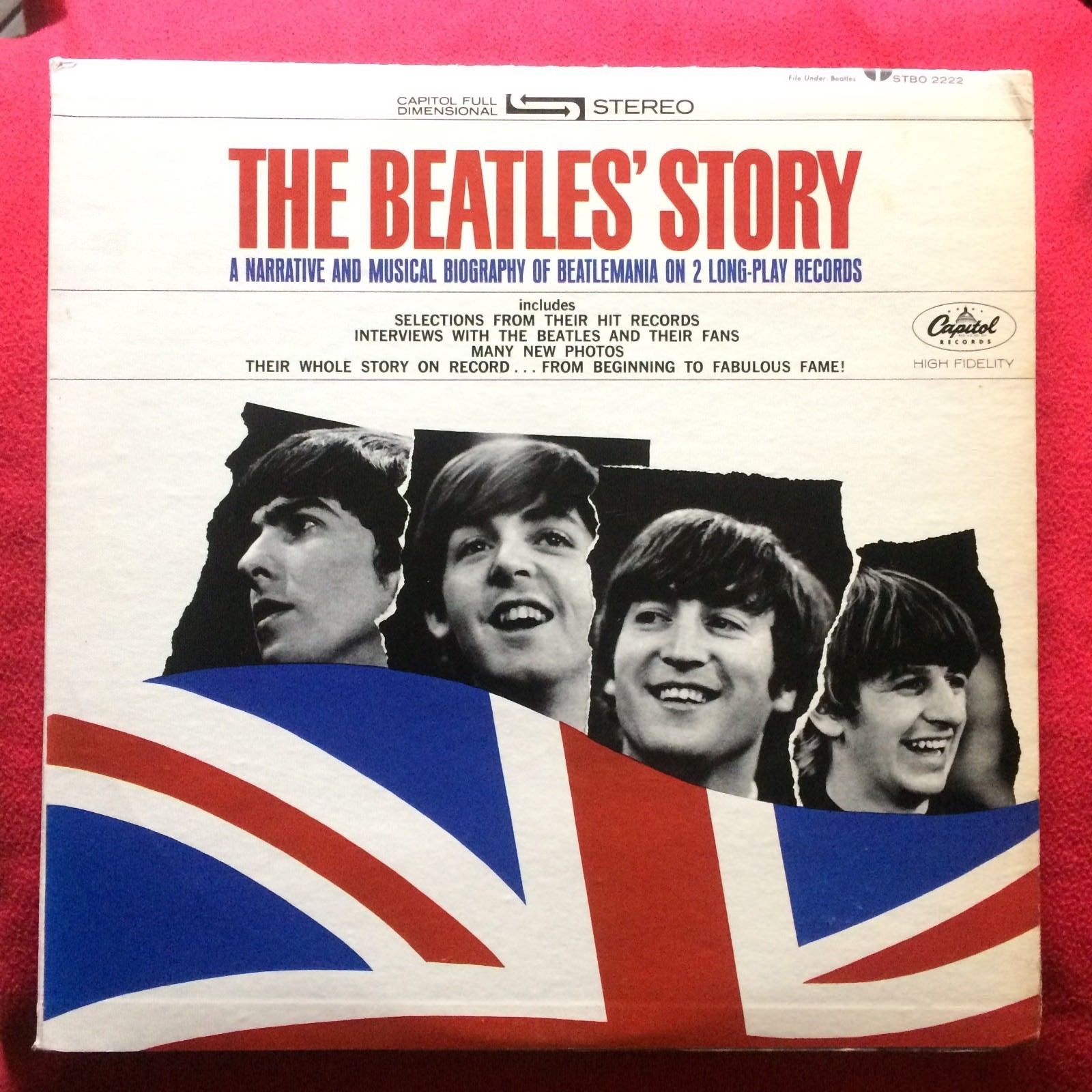 The Beatles' Story USA 2 x LP STBO 2222 CAPITOL + APPLE vinile Lennon ...
