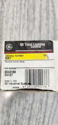 GENERAL ELECTRIC GE RR7 REMOTE CONTROL 21-30V-AC RELAY SWITCH | eBay