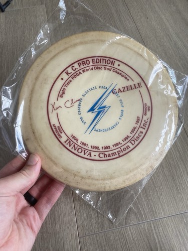 CRACKED VINTAGE 175 Innova 8x KC Pro Gazelle Fairway 1/10 175g Disc ...