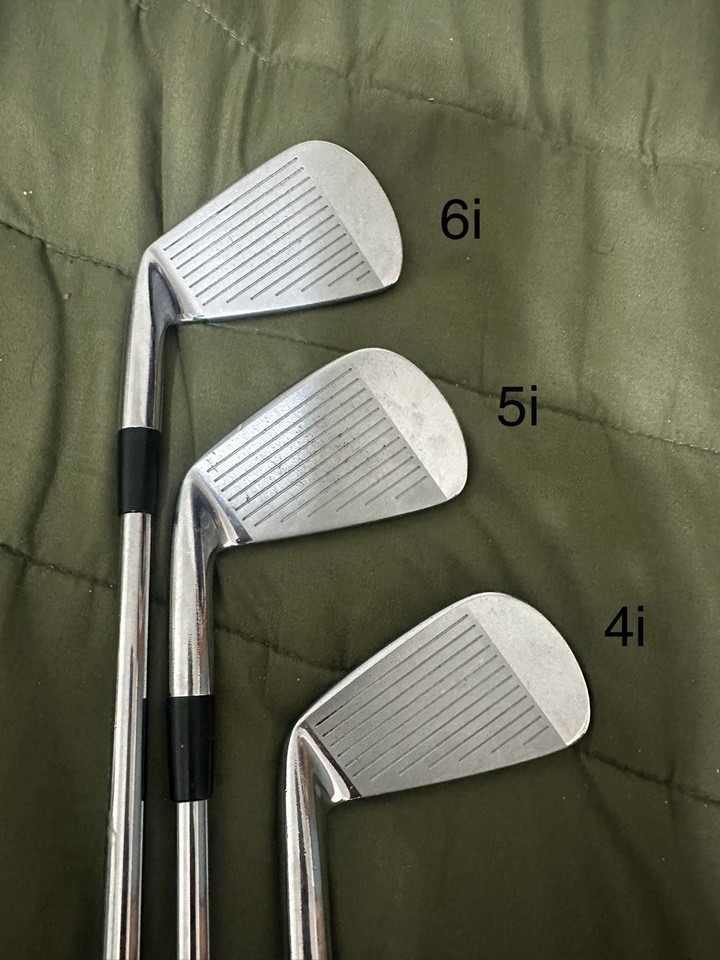 Mizuno MP 58 Iron Set 4-PW Dynamic Gold S300 Stiff Mens RH Needs Grips ...