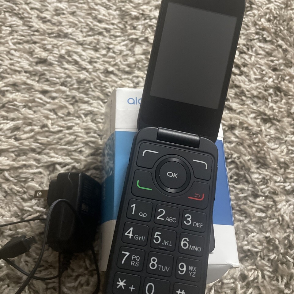 AT&T Alcatel SMARTFLIP Phone 4052R, 4GB Volcano Black 889063507493| eBay