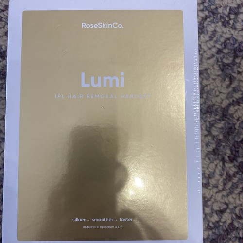 Rose Skin Co Lumi IPL Hair Removal Handset White Gold New | eBay
