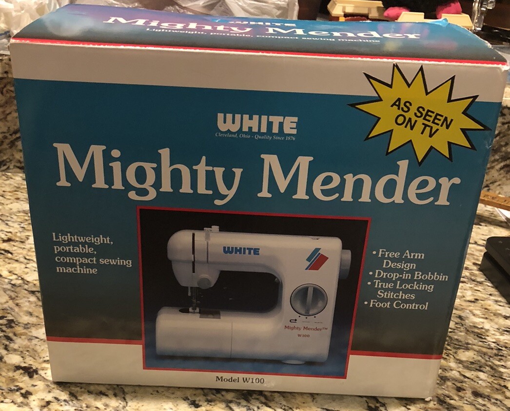 White Mighty Mender WW100 Mechanical Sewing Machine for sale online | eBay
