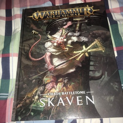 Warhammer AoS Age of Sigmar Chaos Battletome Skaven Codex Hardcover | eBay