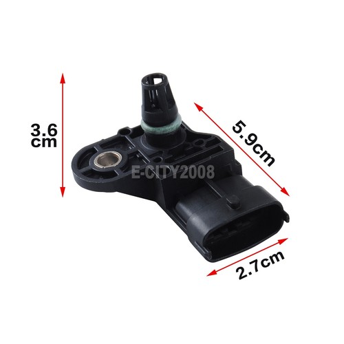 Intake Manifold Pressure MAP Sensor For Maserati Jeep Ram 68211211AA ...