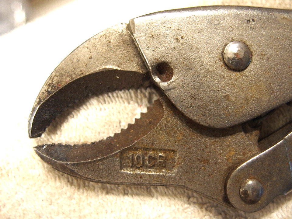 10 CR Petersen Dewitt Vise Grip Parrot Jaw Locking Pliers Wrench tool ...