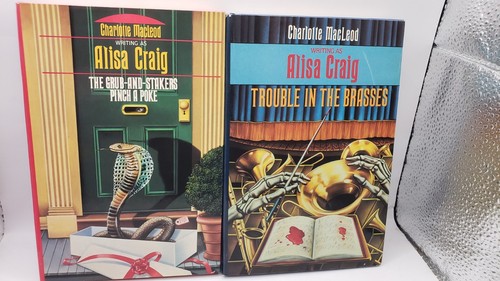 Alisa Craig 2 x Book Bundle Lot Crime Fiction Mystery Novels Cozies ...