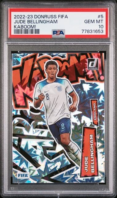 2022-23 DONRUSS FIFA #5 JUDE BELLINGHAM KABOOM! PSA 10 | eBay 2022-23 DONRUSS FIFA #5 JUDE BELLINGHAM KABOOM! PSA 10 | eBay