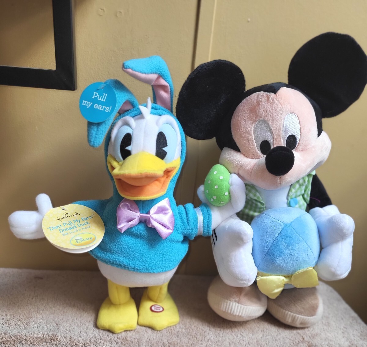 Donald Duck Disney Hallmark Don T Pull My Ears Sound Motion 14 Plush S ...