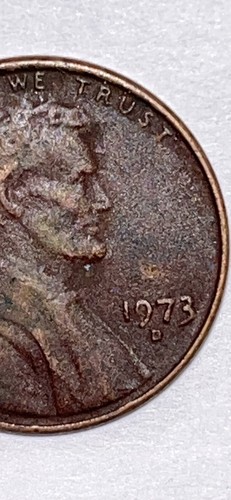 1973 D ABE Lincoln Memorial AMERICAN PENNY 1 CENT US U.S AMERICA ONE ...