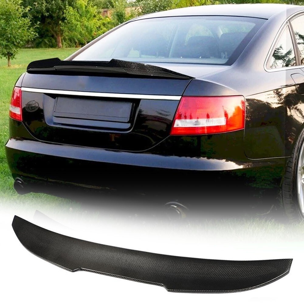Fits Audi A6 C6 A6 Sline S6 2008-2011 Rear Trunk Lip Spoiler Wing ...