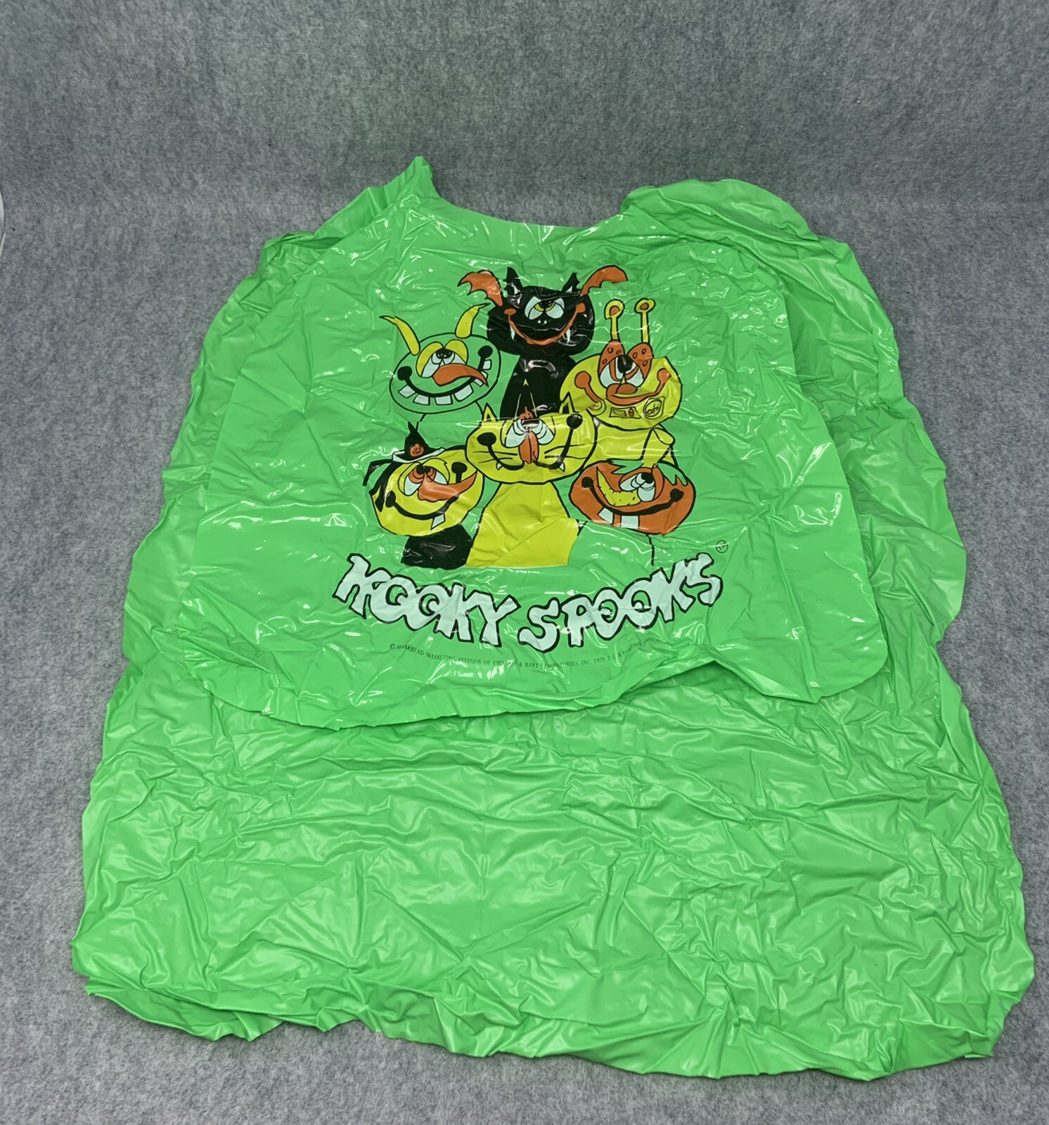 Vintage Halloween girls costume Kooky Spooks giant blow up Woblin ...