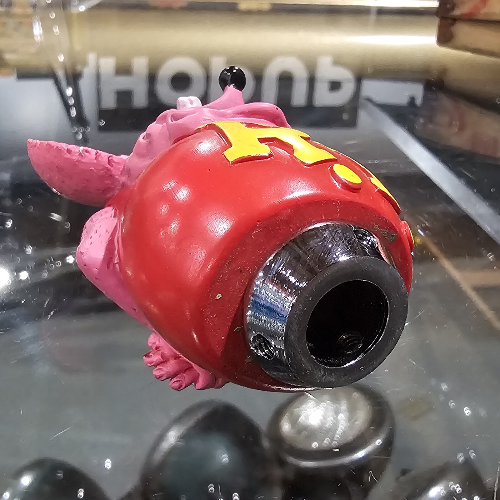 Cast Resin Ed Big Daddy Roth RAT FINK Shift Knob vtg style Hot Rod ...