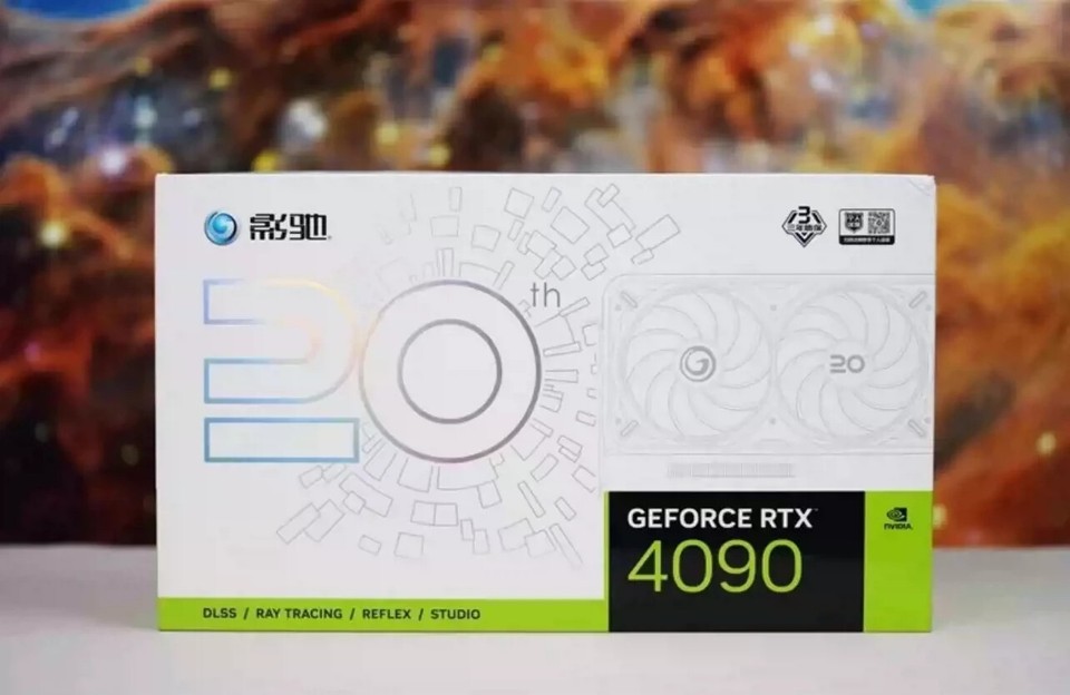 GPU For Galaxy 20th Anniversary Edition RTX 4090 24GB GDDR6X Graphics ...