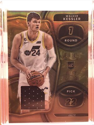 2022-23 Select Basketball Walker Kessler Draft Selections Tie Dye Patch ...