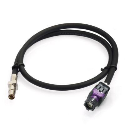 DACAR 535-4 FAKRA HSD CABLE LVDS JET BLACK Female to Male 65cm For BMW ...