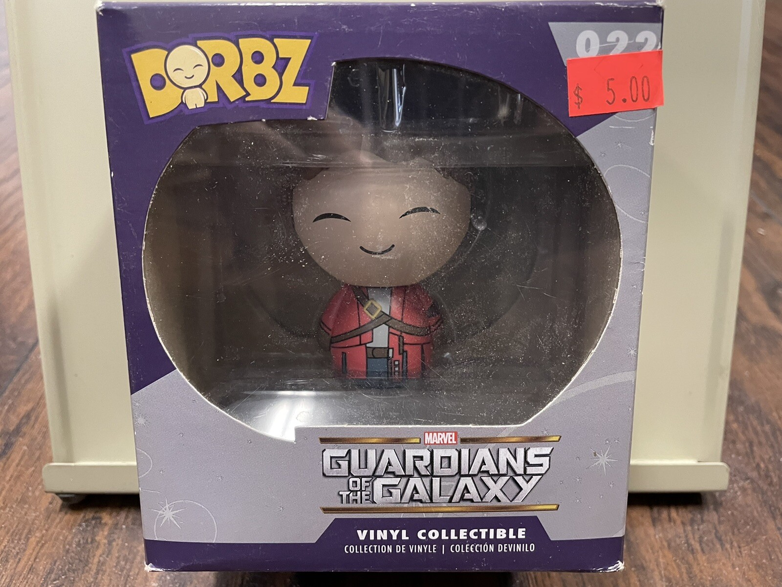 Vinyl Sugar Dorbz Guardians of the Galaxy 3" Starlord Smiling 022 Chris ...
