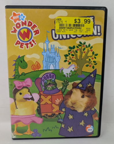 Wonder Pets Save the Unicorn DVD 2007 Nick JR Show 97368523548| eBay