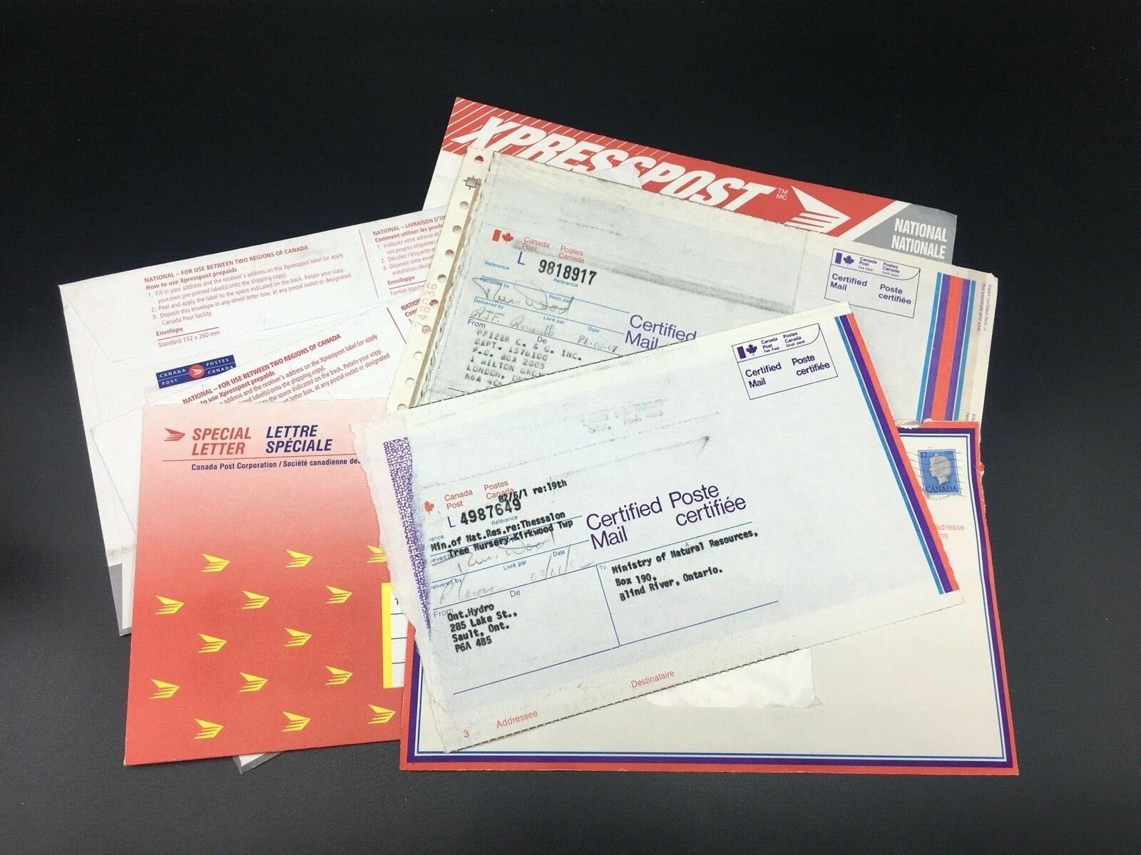 Lot of 152 Envelopes - Assorted Interesting Canadian Covers and Meter ...