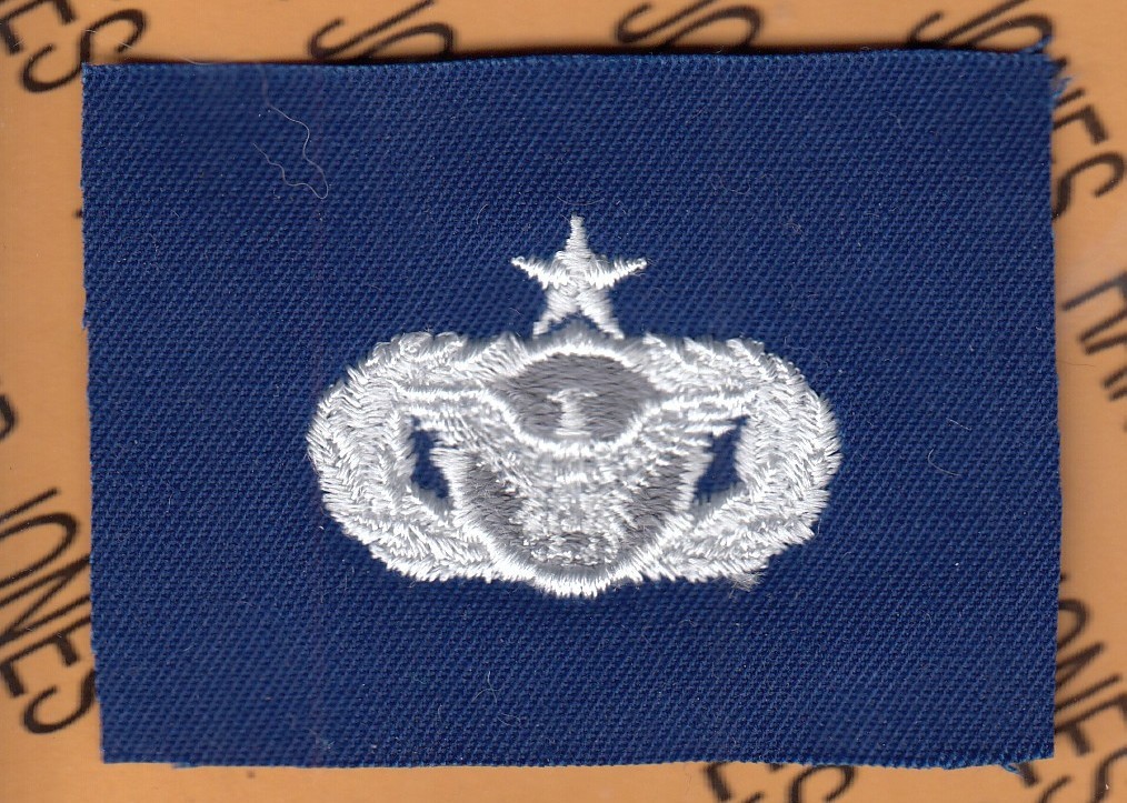 USAF Air Force Senior Security Forces Police SF Badge 1960-70's ~2.75 ...