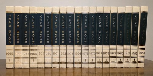 The World Book Year Book 1965-1983 (19 Vol) Hardcover Set | eBay