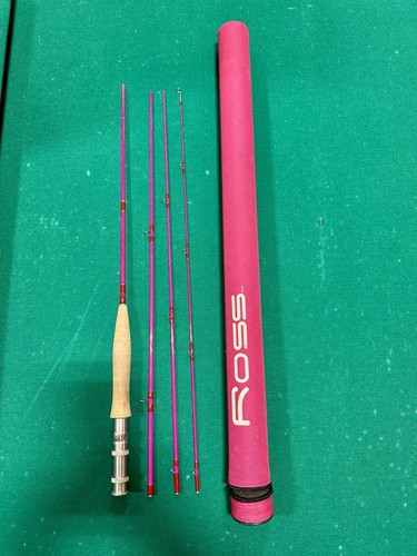 ROSS REELS Worldwide Journey Junior P 476-4 Graphite Fly Rod 7'6 ...