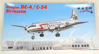 Mach 2 Models 1/72 Scale Douglas DC-4/C-54 Skymaster Plastic Model Kit ...