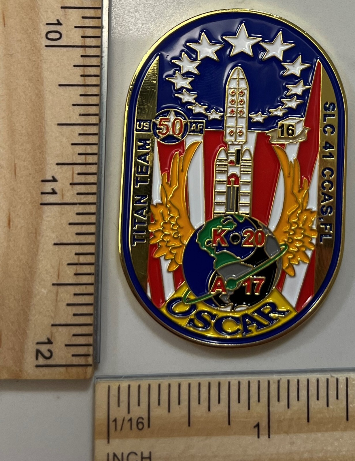 MILITARY BLACK OPS NRO CHALLENGE COIN & PATCH - NROL-04 TITAN TEAM ...